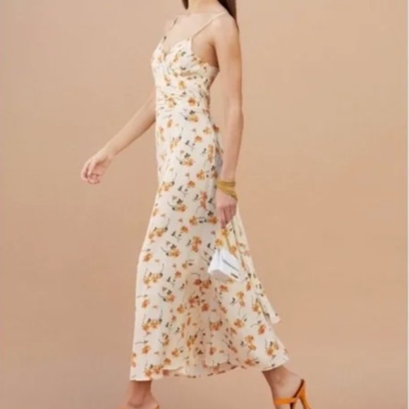 Reformation | Dresses | Reformation Horizon Dress In Limonada Floral ...